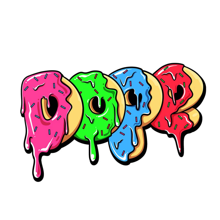 We Will Draw Custom Melting Logo, Font and Character Illustration ...