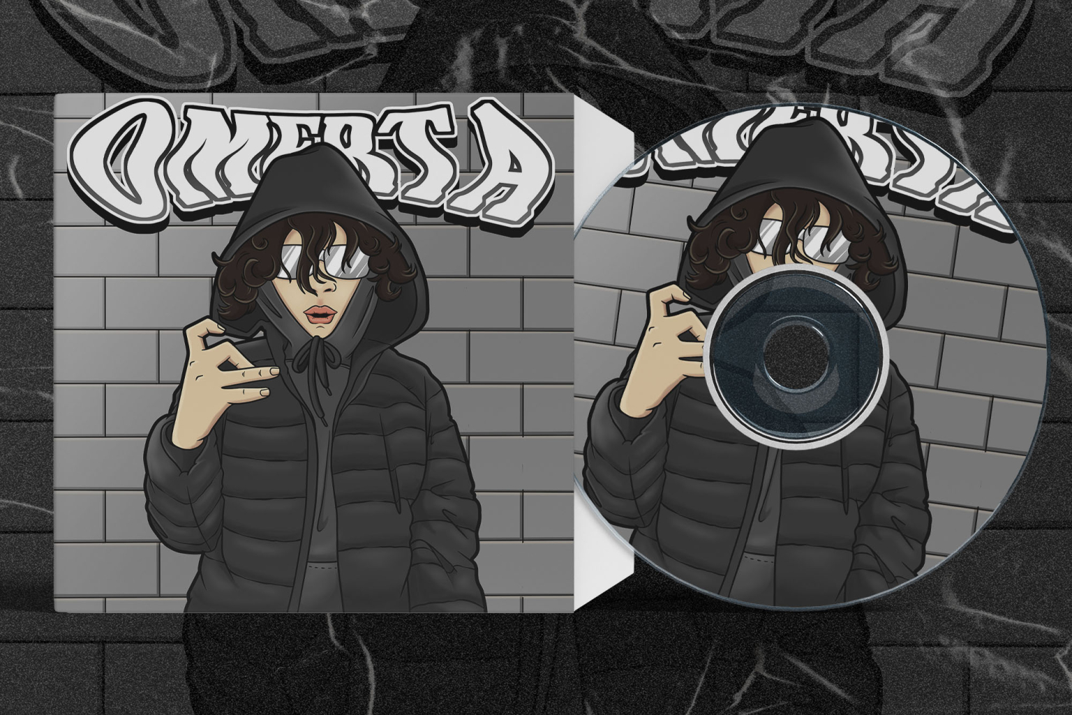 Cartoon Mixtape Cover Album Illustration Service | Master the Art of ...